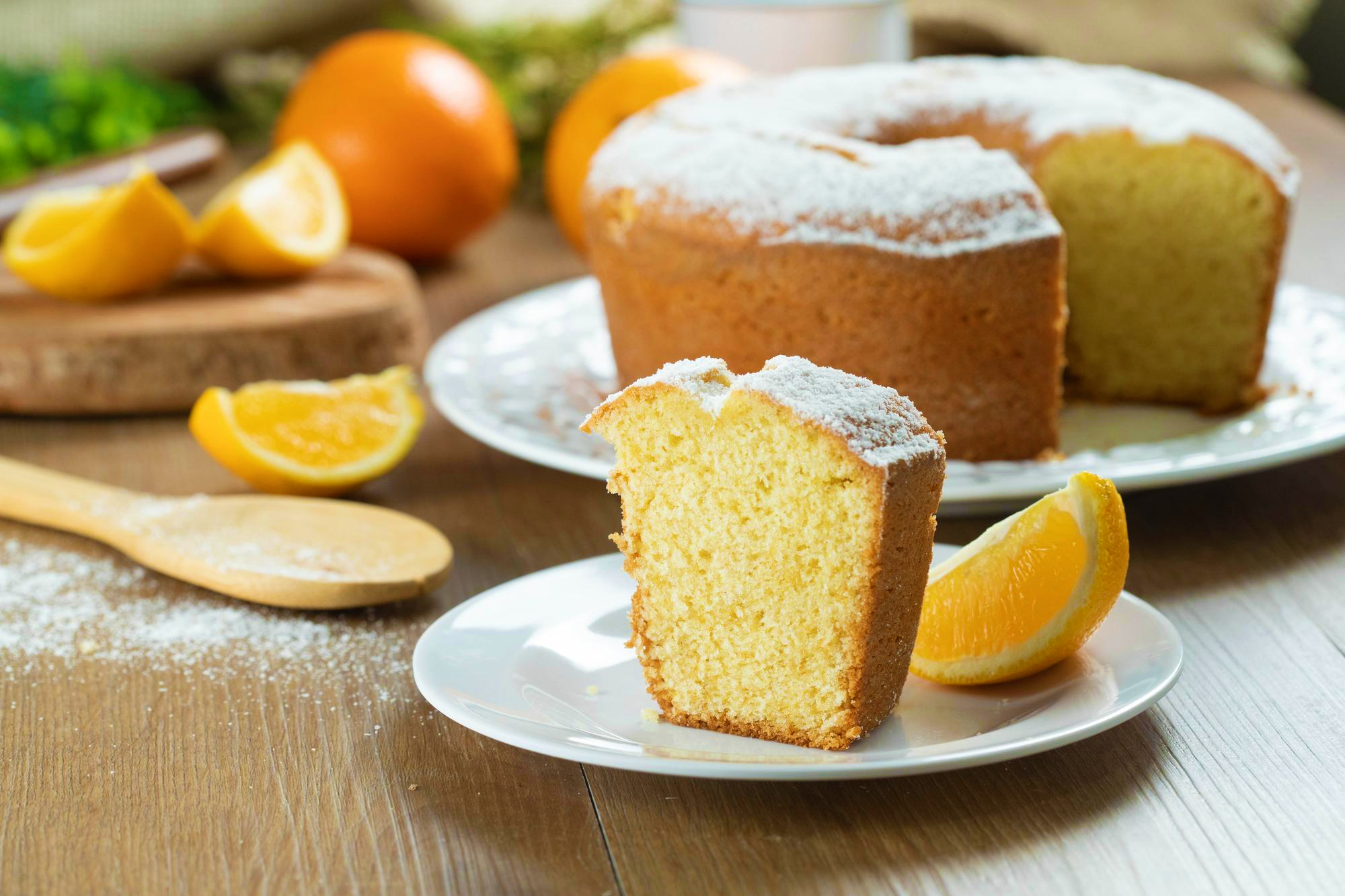 Orange Chiffon Cake – Russell Taylors SG