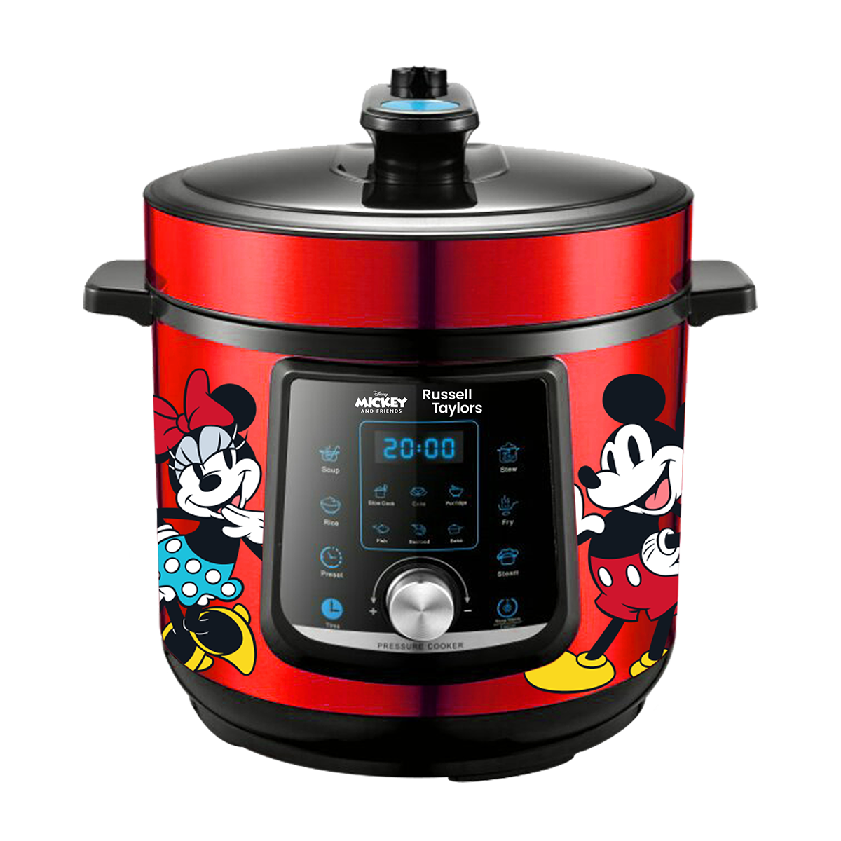 Russell Taylors x Disney Mickey And Friends Pressure Cooker with Stain ...